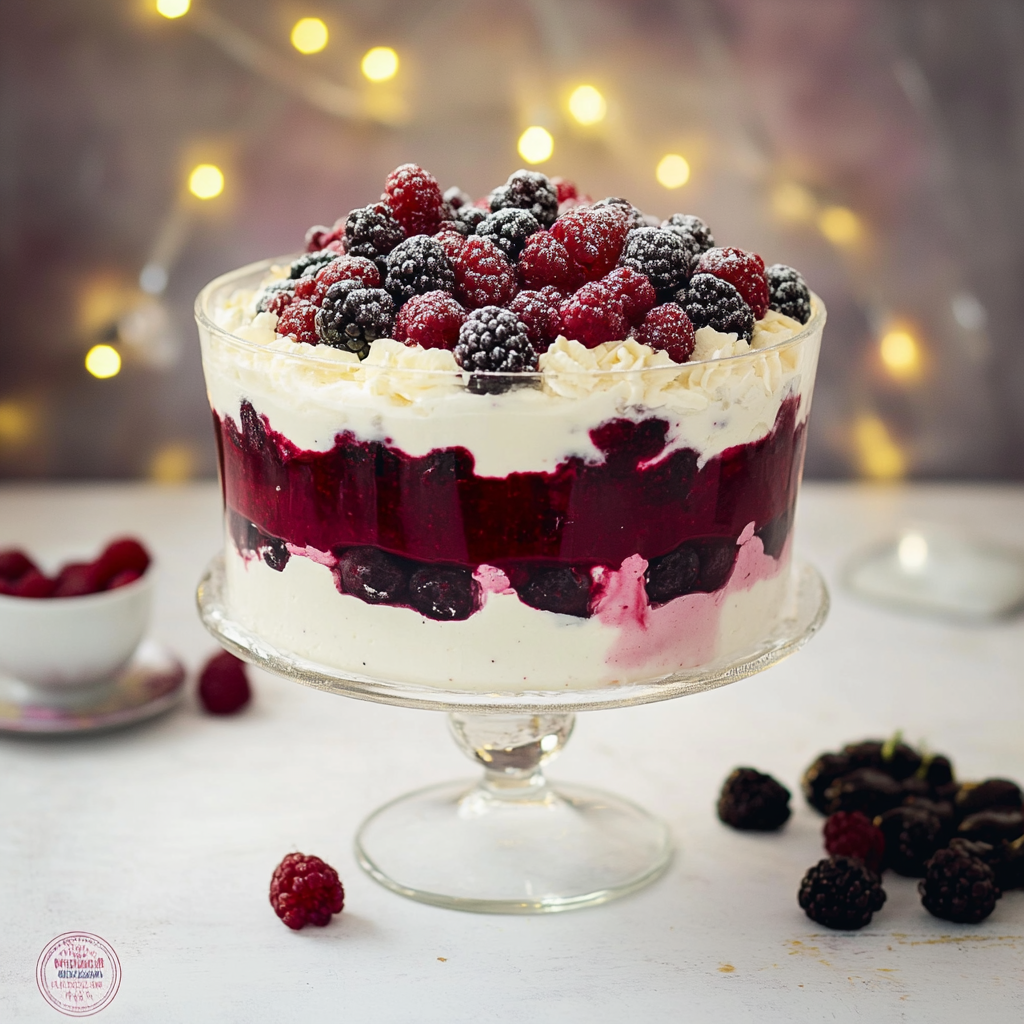 Mixed Berry Trifle - Can Cook It