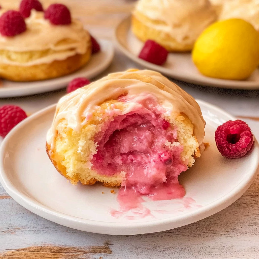 Lemon Raspberry Rolls - Can Cook It